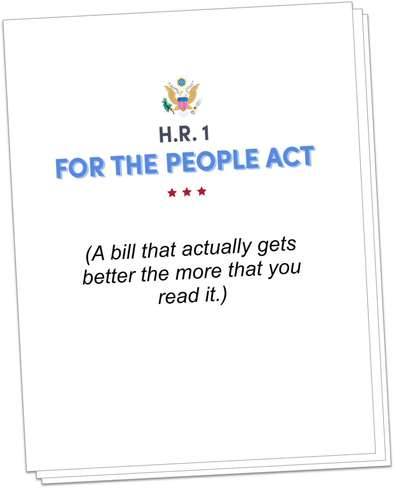 Message From the People: The For the People Act Is Popular - Equal Citizens